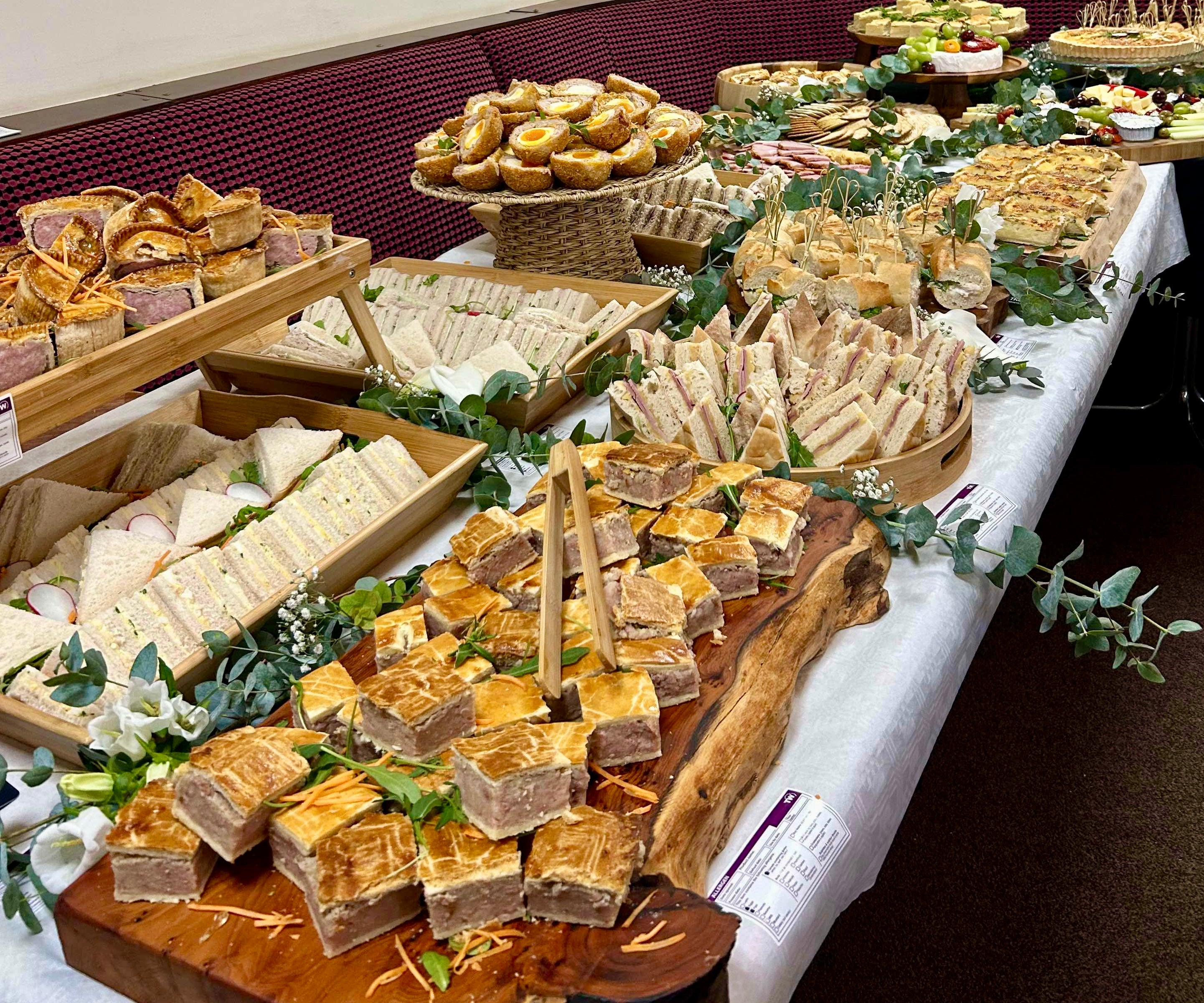 Celebration of Life Menu – The Busty Bakery